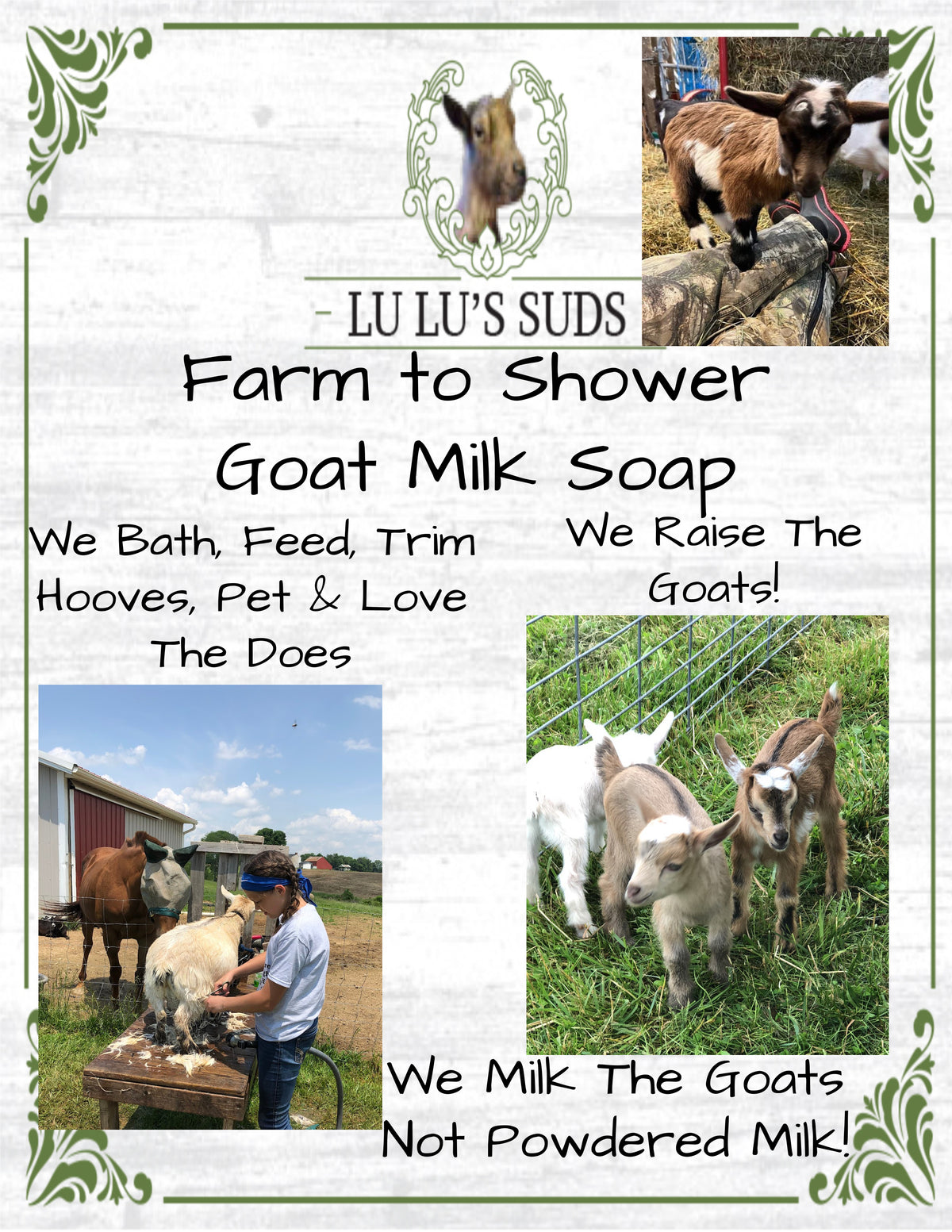 Tina's Honeysuckle Goat Milk Soap 5 oz. | Lu Lu's Suds
