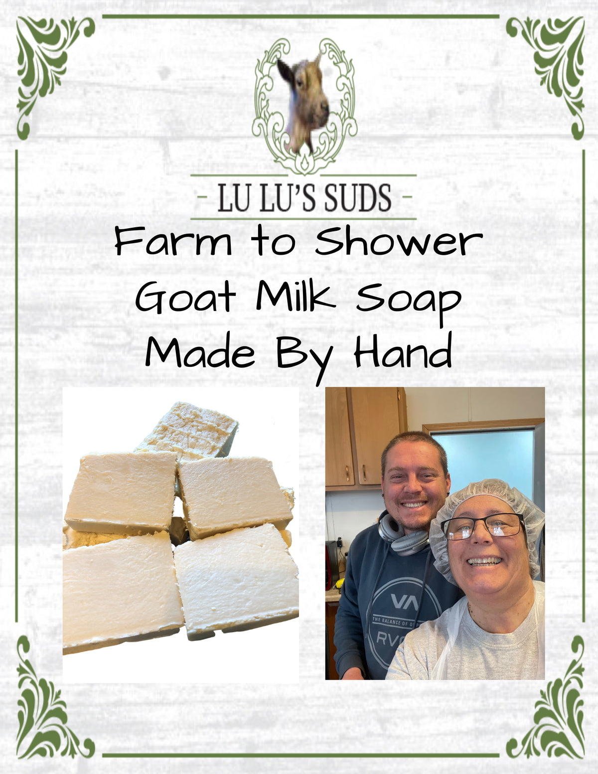 Cherry Almond Goat Milk Soap 5 oz. | Lu Lu's Suds